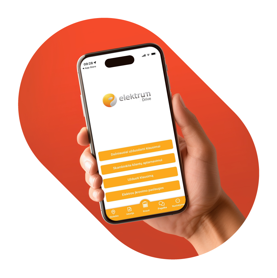 Elektromobilių (elektros) įkrovimo stotelių Lietuvoje žemėlapis : Elektrum